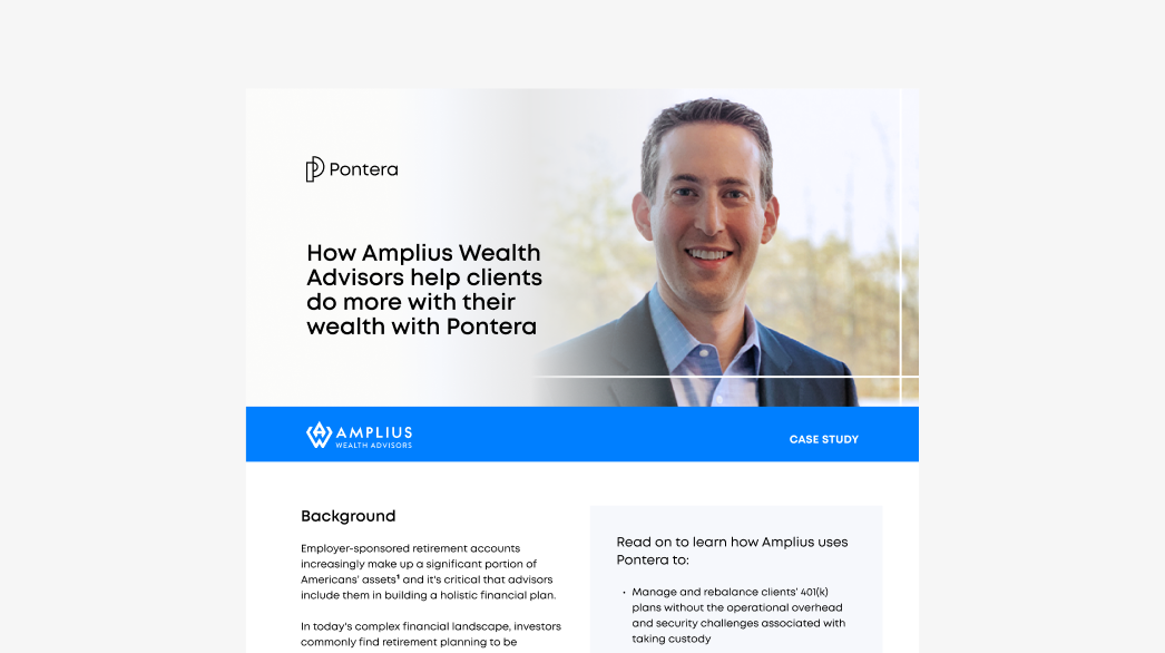 Case studies | Pontera